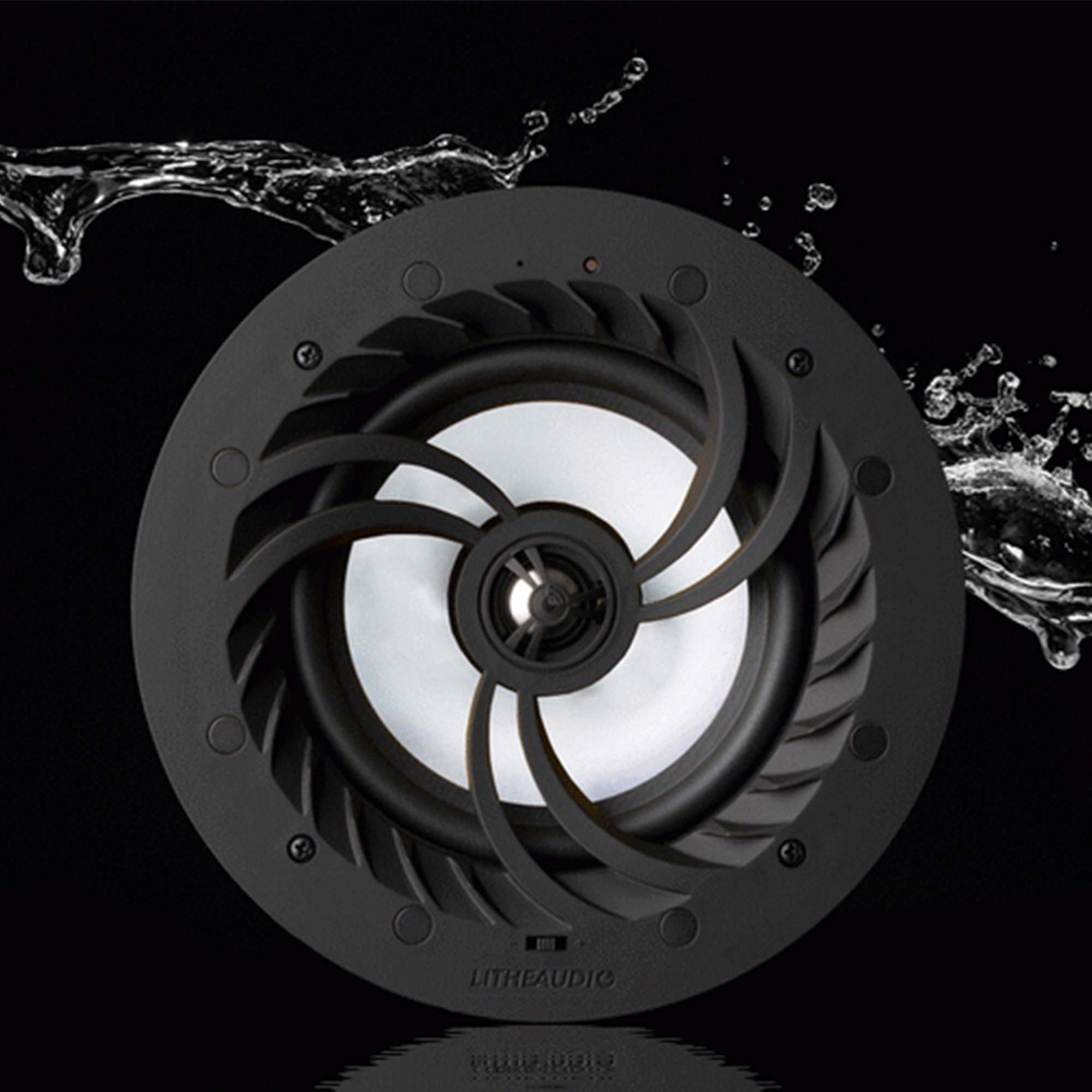 LITHE AUDIO WIFI IP44 CEILING SPEAKER - V2 (SINGLE - Master) | Realaudio.eu
